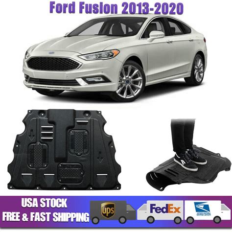Front Engine Splash Shield Under Cover Assembly For Ford Fusion 2013