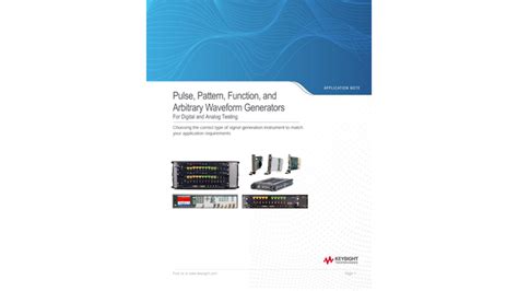 Pulse Generators Keysight
