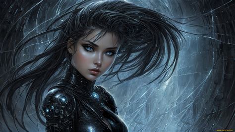 Обои Фэнтези Девушки обои для рабочего стола фотографии фэнтези девушки нейросети графика