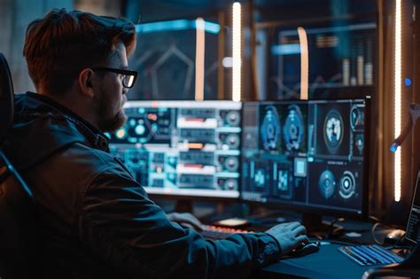 Cybersecurity Expert Utilizing Ai For Threat Analysis And Mitigation Strategies Premium Ai