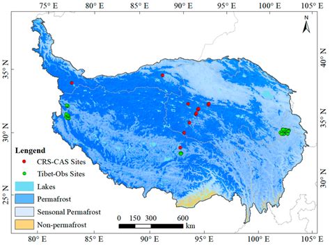 The Spatial Distribution Of Ground Based Observation Sites In The
