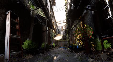 unreal engine environment design behance
