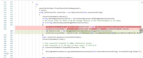 Bug Sqlconnection Created With Msal Access Token Option Is Getting Object Disposed Exception