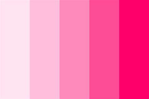 Electric Vivid Raspberry Color Palette