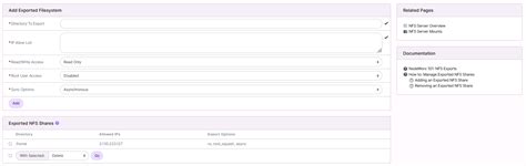 How To Manage Exported Nfs Shares — Interworx Documentation