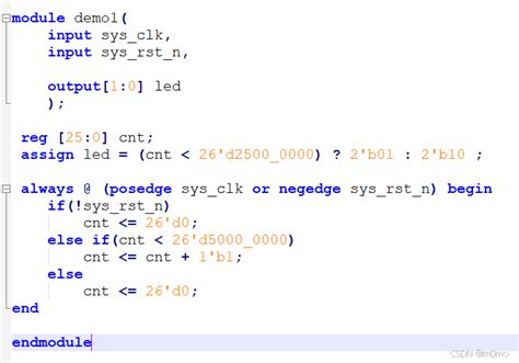 跟我一起学fpga （二） 语法讲解vhdl Assign Csdn博客