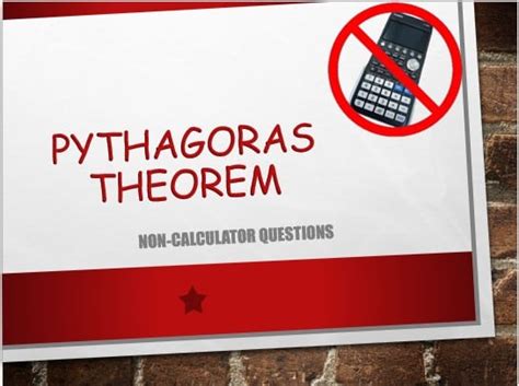 Maths Igcse Topic 0506 Pythagoras Theorem 0607