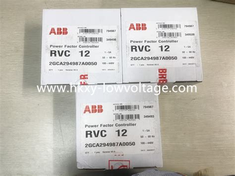 Abb Rvc12 Power Factor Controller 2gca294987a0050 100 Original Famous Brand Low Voltage Products
