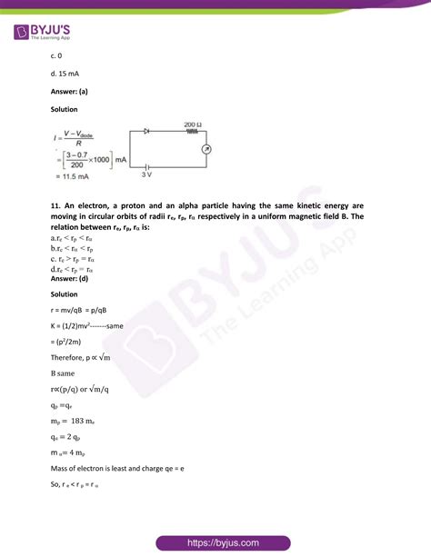 Jee Main 2018 Paper With Solutions Physics Solved Question Paper Jan 10 Shift 1 Download Pdf