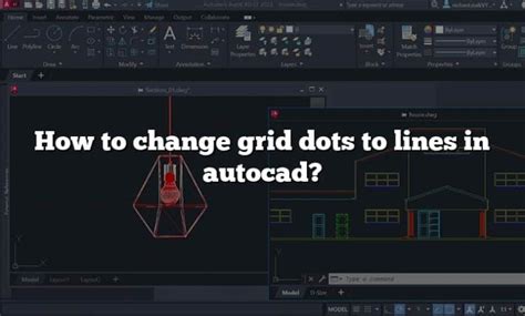 How To Change Grid Dots To Lines In Autocad