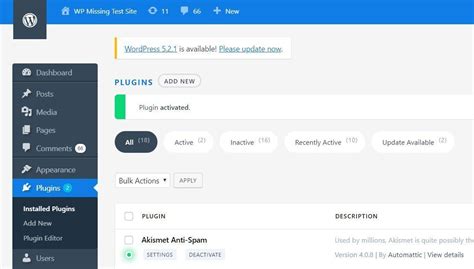 Beautify Your Wordpress Admin Panel Using Wpredesigned Plugin Wp Missing Wordpress Admin