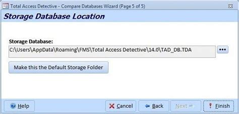 Total Access Detective Compare Any Two Microsoft Access 2010 Databases