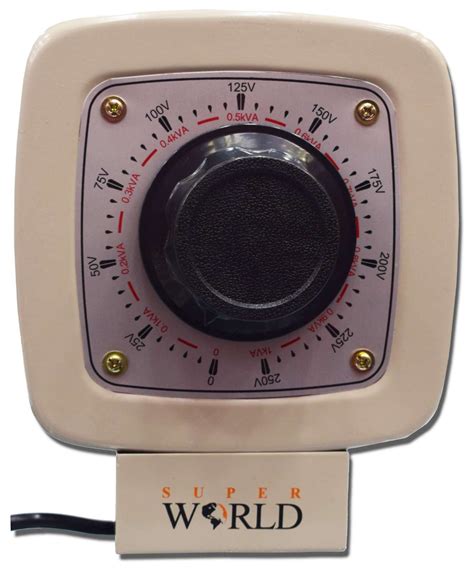 Tdgc2 1kva Single Phase Manual Voltage Regulator 1000w Output Electronics Pro