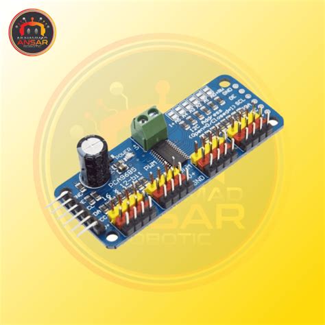 Channel Servo Motor Driver PCA Bit PWM I C Module For Arduino MArobotic