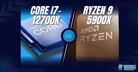 Intel I7 12700k Vs Ryzen 9 5900x We Benchmarked Both Tech4gamers