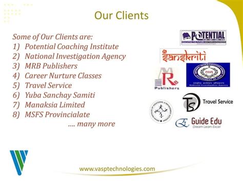 Vasp Technologies Ppt