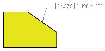 Document Properties Chamfer Dimensions 2013 SOLIDWORKS Help