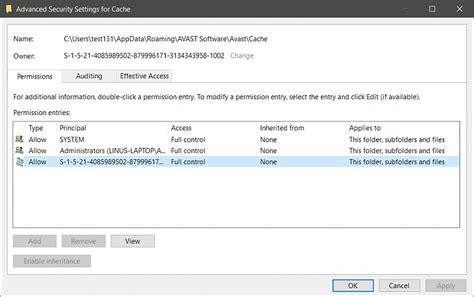 Cannot Get Folder Permissions Solved Windows Forums