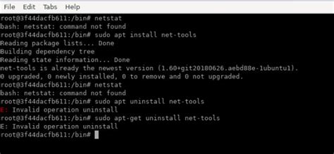 ubuntu 无法执行netstat命令 已解决 博问 博客园