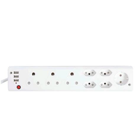Way Multiplug With USB Ports Solomons Lifestyle