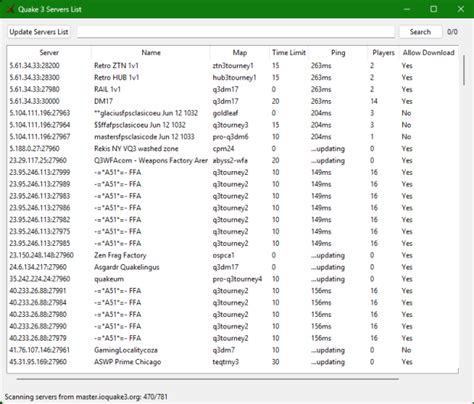 Quake 3 Servers List V1 File Moddb Quake 3 Servers List V1 File Moddb