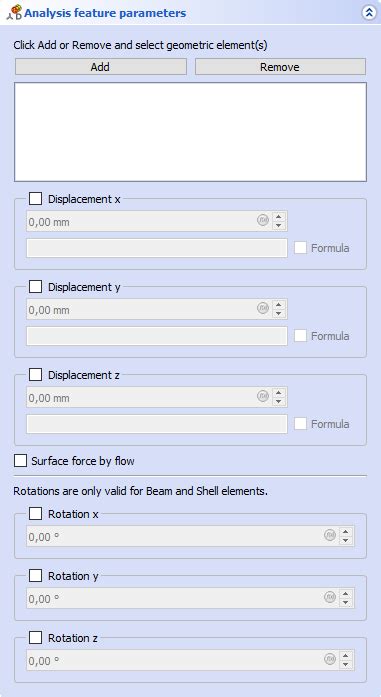 File FEM Displacement Dialog PNG FreeCAD Documentation