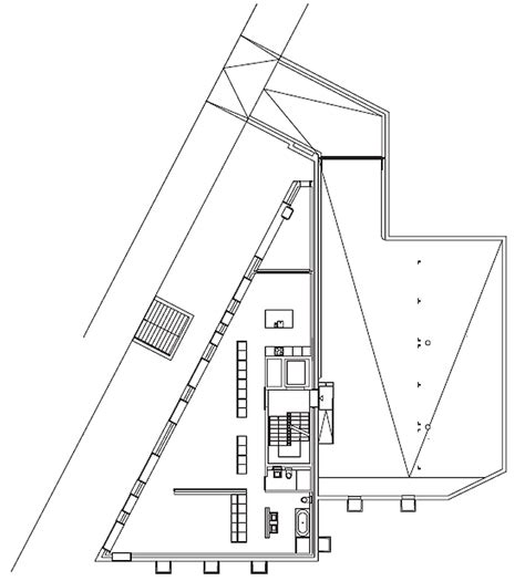 Architectural Drawings 8 Triangular Projects That Embrace Their Site