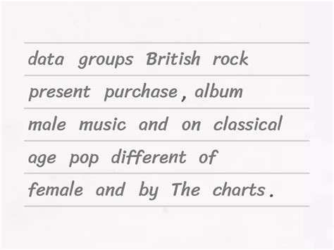 REARRANGE THE SENTENCES GRAPH IELTS TASK 1 DEC 3RD Reordenar