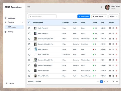 Crud Operations By Zahidul Islam On Dribbble