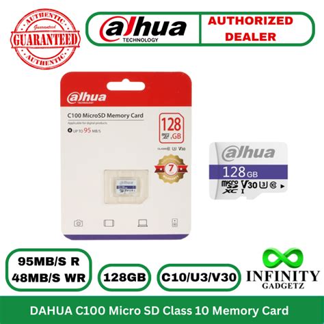 Dahua C100 128gb Micro Sd Class 10 Memory Card Tf C100 128gb Lazada Ph