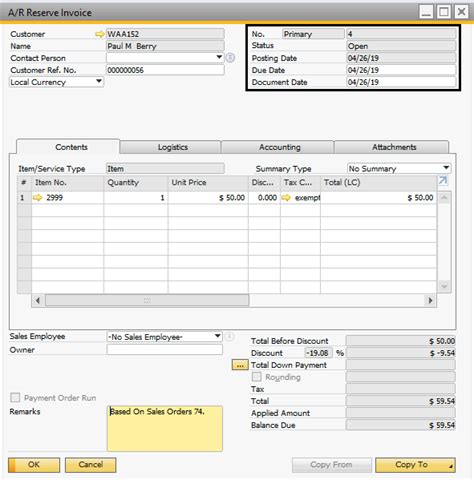 Invoice Add APPSeCONNECT Product Docs