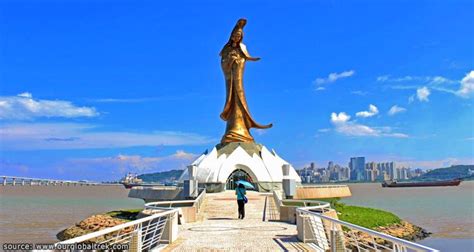 รูปปั้นเจ้าแม่กวนอิมกลางทะเลมาเก๊า Kun Iam Statue ตะลอนเที่ยวดอทคอม ตะลอนเที่ยวดอทคอม