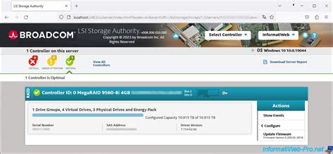 Identify Your Logical Raid Disks Created On An Broadcom Megaraid 9560 8i Controller Using Their