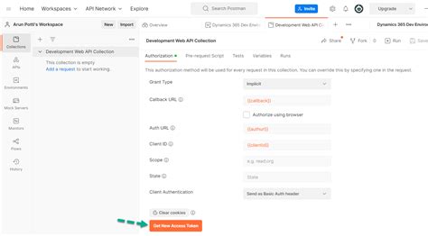 How To Setup And Connect To The Dataverse Environment In Postman