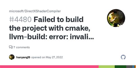 Failed To Build The Project With Cmake Llvm Build Error Invalid Target To Enable Amdgpu