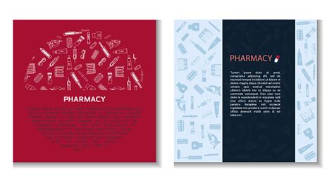 텍스트 장소와 온라인 약국 개념 배너 전단지 또는 온라인 플랫 벡터 의료 배너 의료 기기 및 장치의 이미지와 그래픽 0명에 대한 스톡 벡터 아트 및 기타 이미지 Istock