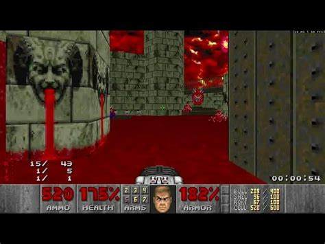 Doom 2 Nostalgia Wad MAP30 Nostalgia UV Skill Speedrun Smooth Mod