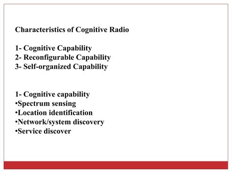 Cognitive Radio Networks Pptx
