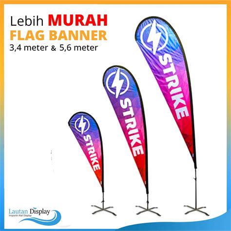 Jual Flag Banner Flying Banner Flag Bendera Standing Umbul Umbul