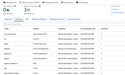 individuare quale software è installato nelle vm con automazione di azure microsoft learn