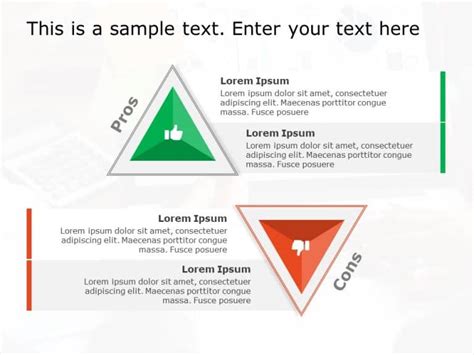 Editable Triangle Templates For Powerpoint Slideuplift