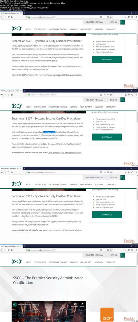 Sscp Certification Systems Security Certified Practitioner Softarchive