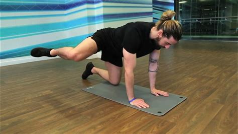 How To Do Bent Leg Fire Hydrants Exercise Demo Youtube