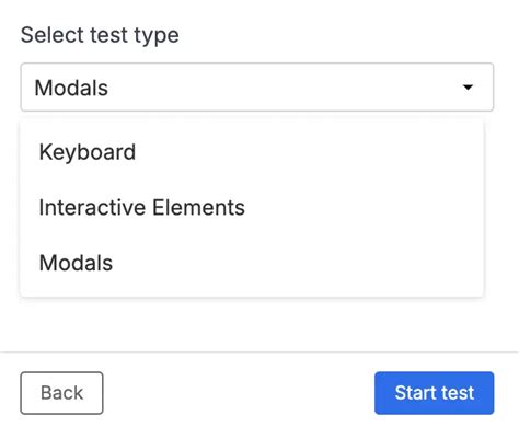 Modals Assisted Test Browserstack Docs