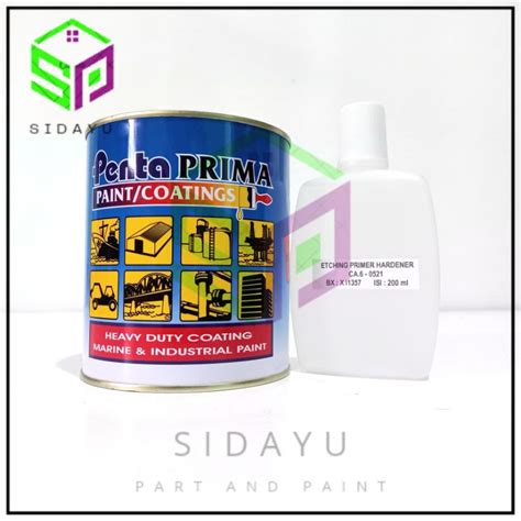 Jual Etching Primer Penta Cat Dasar Galvanis Aluminium Shopee Indonesia