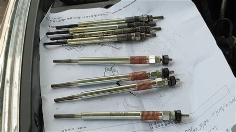 주행거리 204000km 쏘렌토r 예열플러그 교체 Youtube