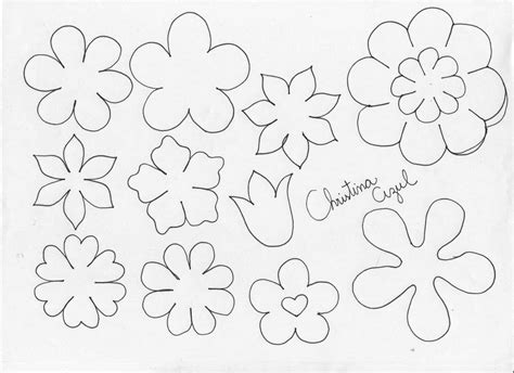 Moldes De Flores En Foami