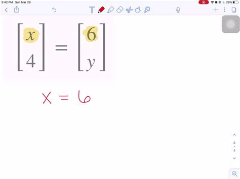 Solvedin Exercises 5 8 Find Values For The Variables So That The