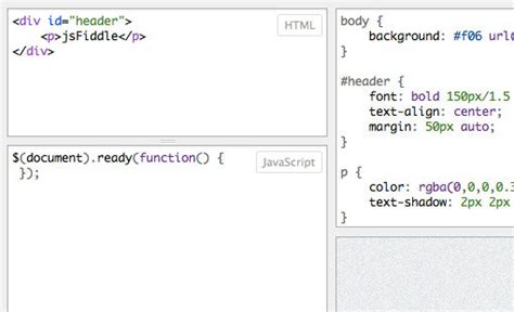 网页开发的6种在线调试环境 阮一峰的网络日志