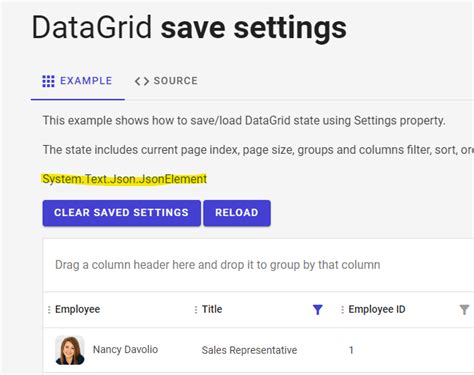 Serializedeserialize Datagridsettings With Custom Filters Fails Radzenblazor Components Radzen